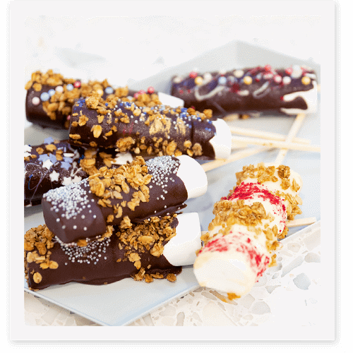 Marshmallow sticks | START!